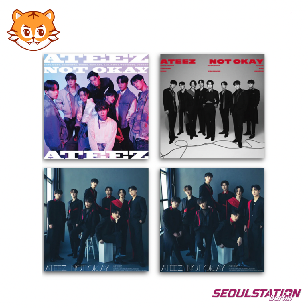 ATEEZ - NOT OKAY (3rd japanese single album) – SEOULSTATION berlin