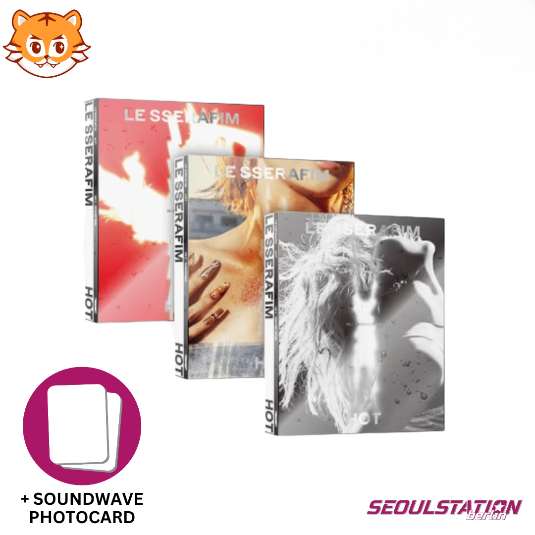 LE SSERAFIM - HOT (5th Mini Album) Photobook Ver. – SEOULSTATION berlin