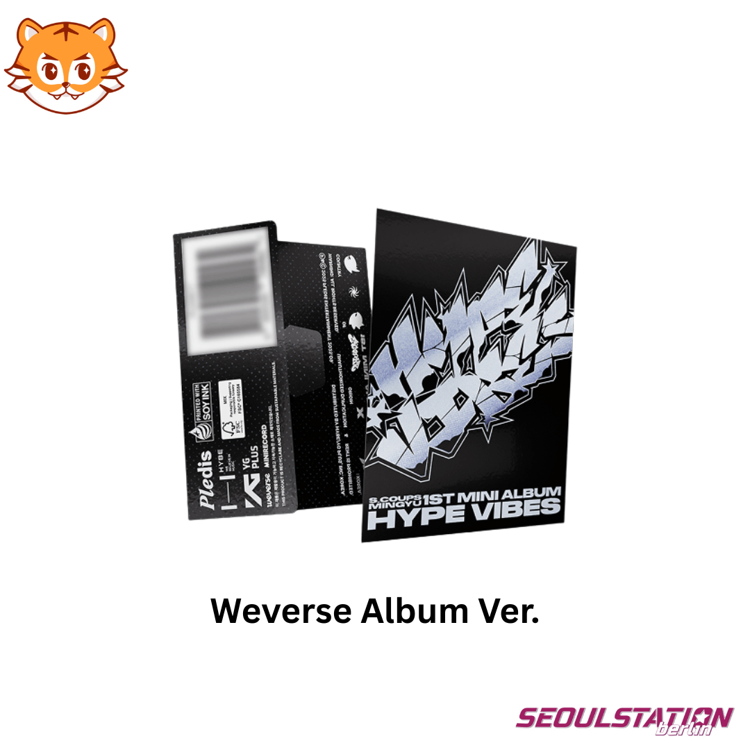 S.COUPS x MINGYU (SEVENTEEN) - HYPE VIBES (1st Mini Album) Weverse Alb ...