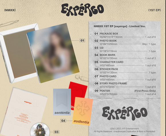 NMIXX - EXPÉRGO (1st EP) - Limited Ver. – SEOULSTATION berlin